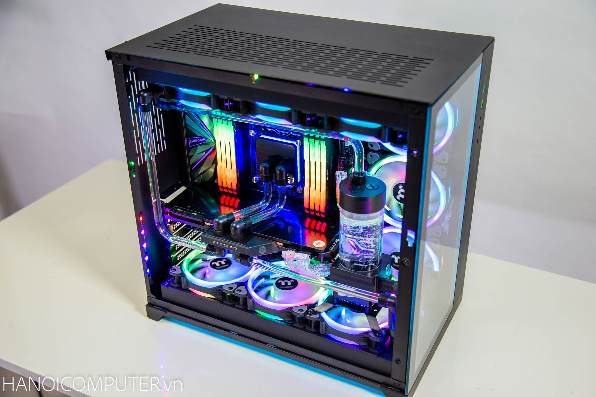 LIAN-LI PC O11 Modding - bản độ ngập tràn sắc màu