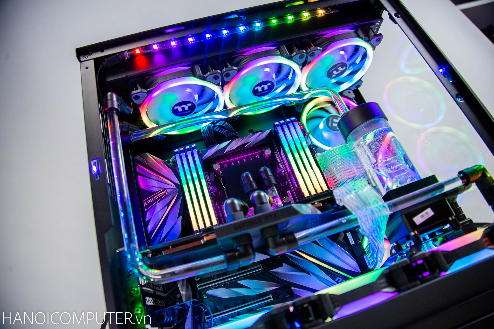 LIAN-LI PC O11 Modding - bản độ ngập tràn sắc màu