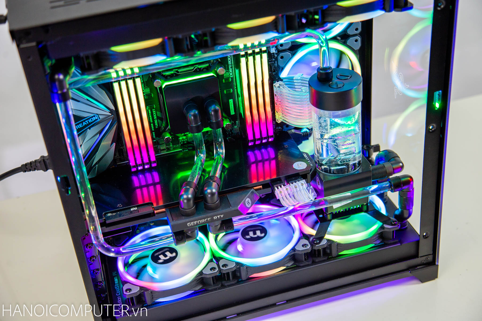 LIAN-LI PC O11 Modding - bản độ ngập tràn sắc màu
