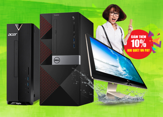 Thời điểm vàng mua hàng PC desktop tại HANOICOMPUTER