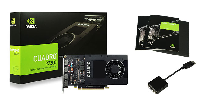 NVIDIA QUADRO P2200 - nhỏ gọn, mạnh mẽ và hiệu năng cao