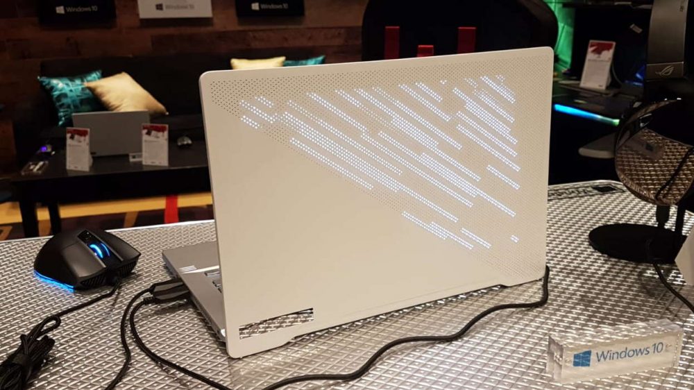ASUS ROG Zephyrus G14 gây ấn tượng với mặt Led AniMe Matrix