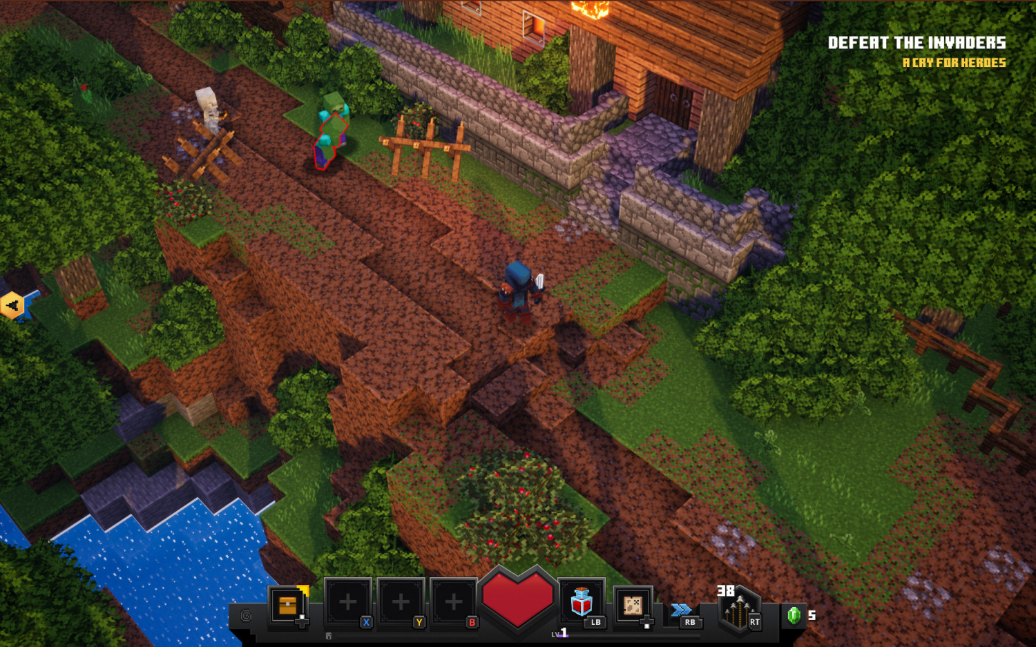 Hãy cùng xem trước những gì sẽ có trong Minecraft Dungeons