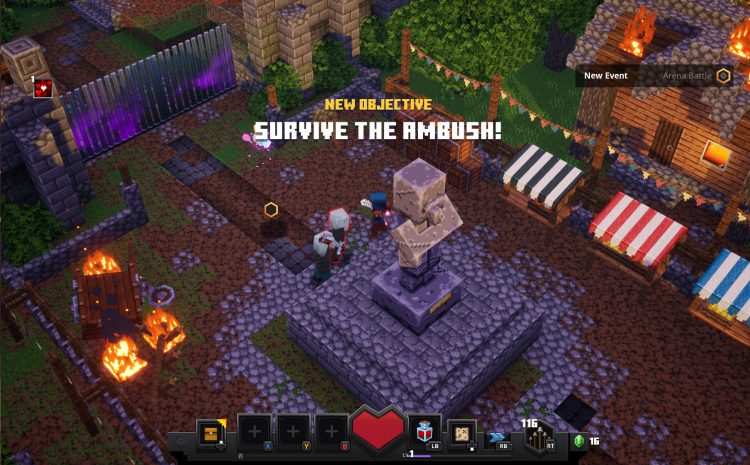 Hãy cùng xem trước những gì sẽ có trong Minecraft Dungeons