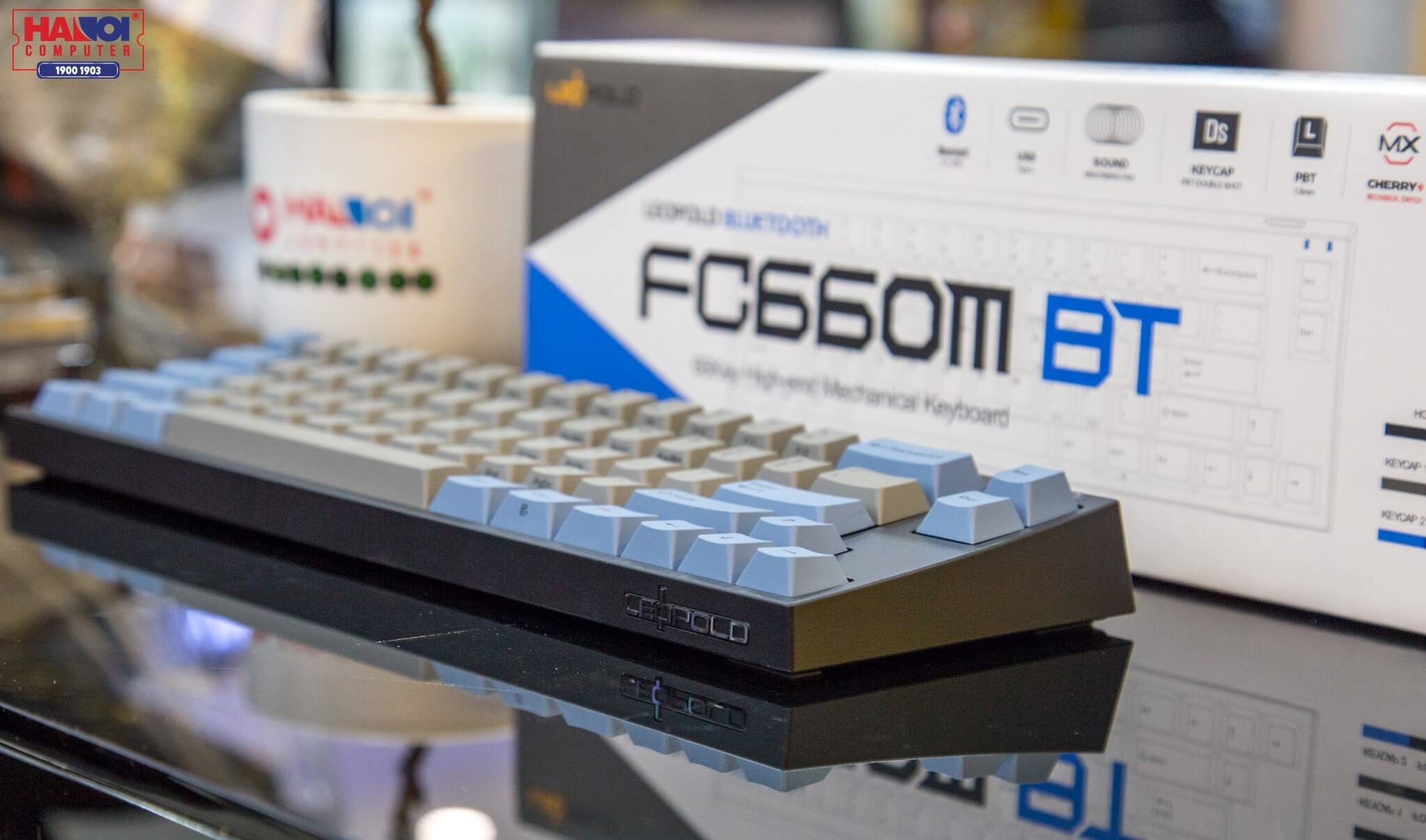 Bàn phím cơ Leopold FC660M BT - Không dây là chân lý