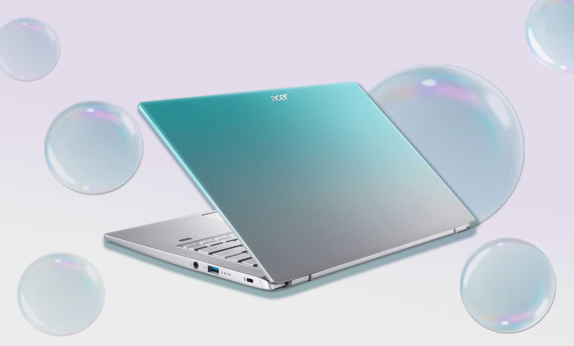 Acer Swift 3 phiên bản màu mới Gradient Electric Blue đầy cá tính