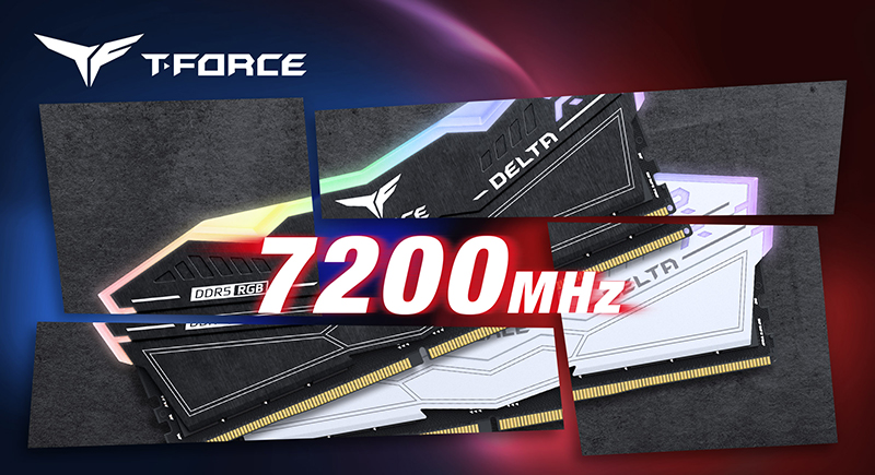 TeamGroup ra mắt RAM T-Force Delta RGB DDR5 7200 Mhz
